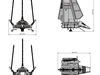 STAR WARS LAMBDA SHUTTLE ARTICULATED PRINTABLE WITH INSTRUCTIONS 3D model 3D printable | CGTrader