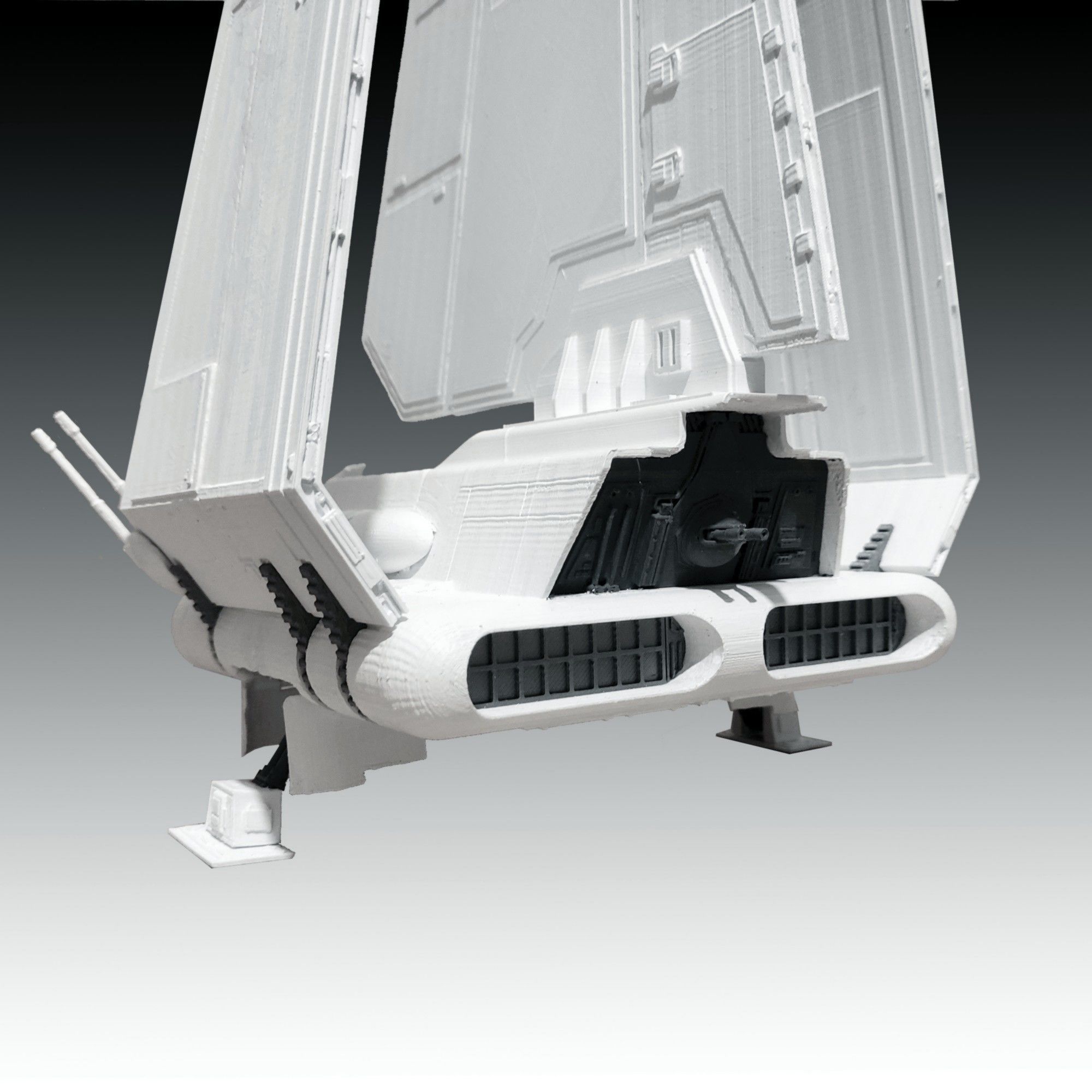 STAR WARS LAMBDA SHUTTLE ARTICULATED PRINTABLE WITH INSTRUCTIONS 3D model 3D printable | CGTrader