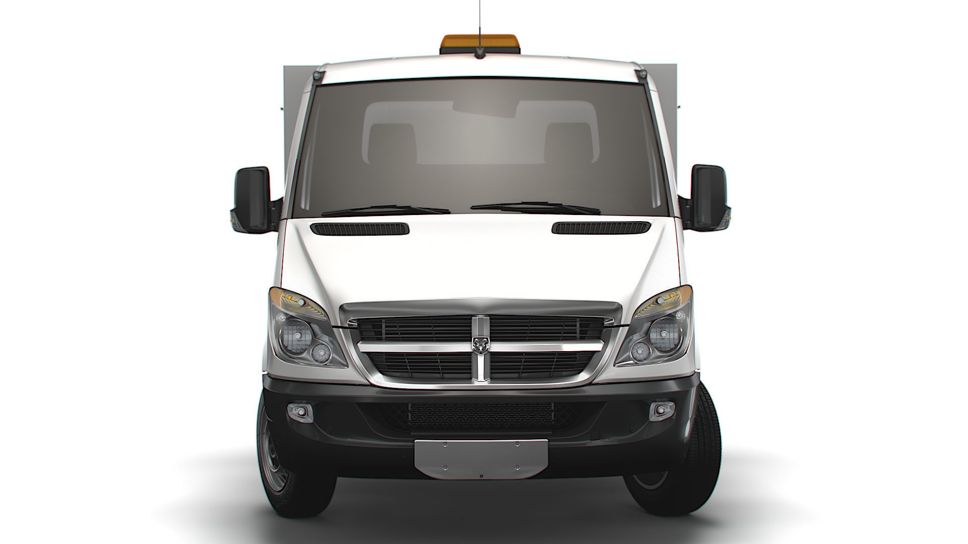 Dodge Sprinter Single Cab Tipper Toolpod 2009 3D model | CGTrader