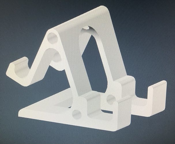 smartphone stand 3D model 3D printable | CGTrader