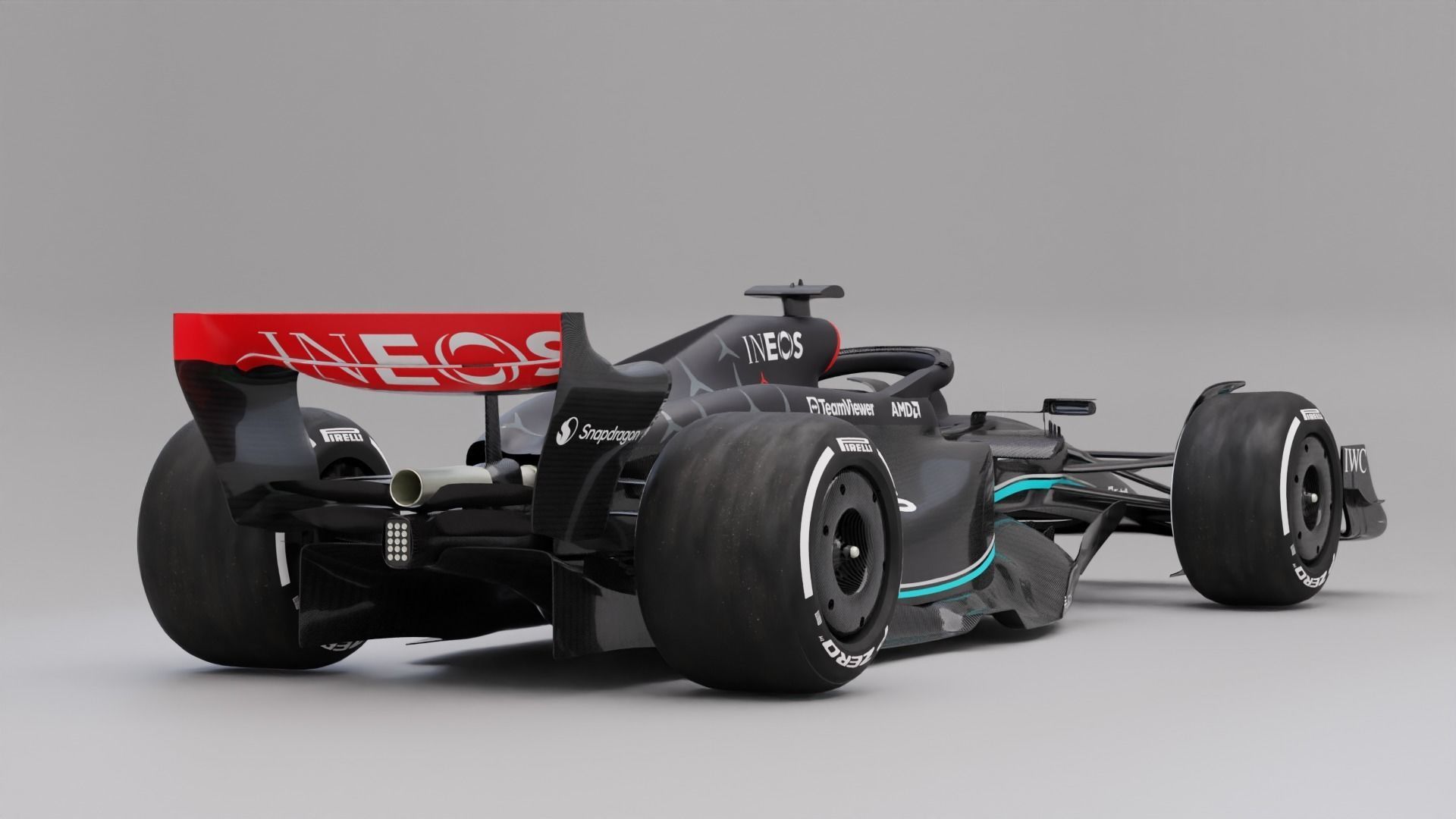 Mercedes W14 3D model | CGTrader