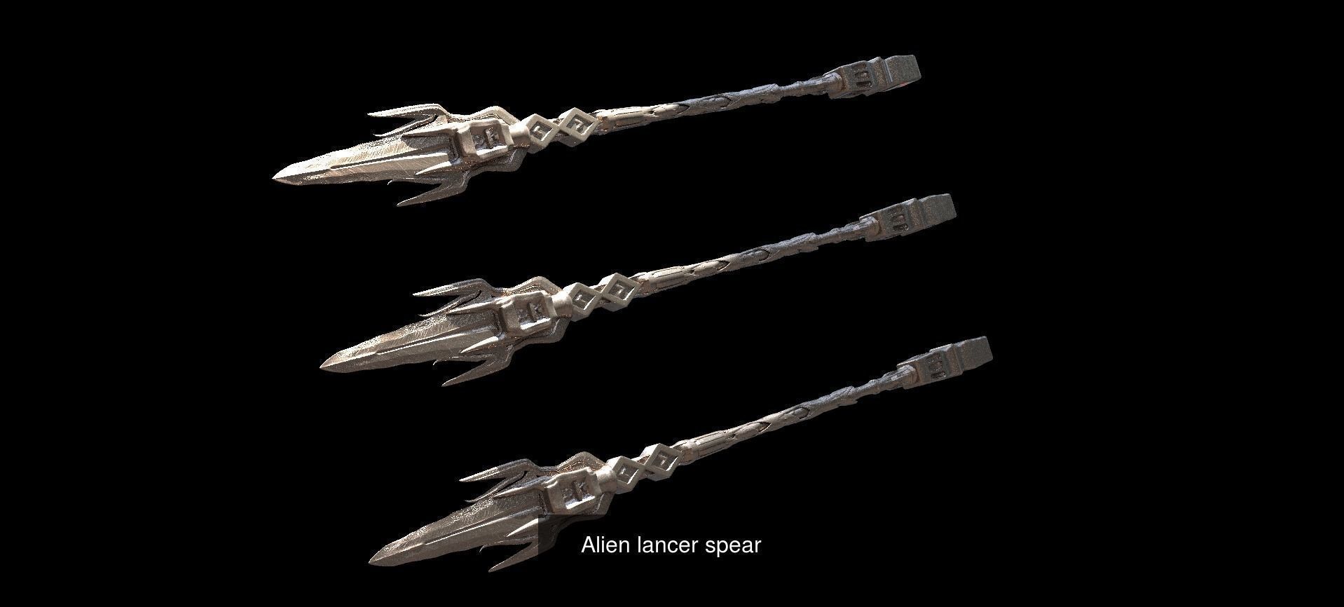 Alien Weapons Collection | CGTrader