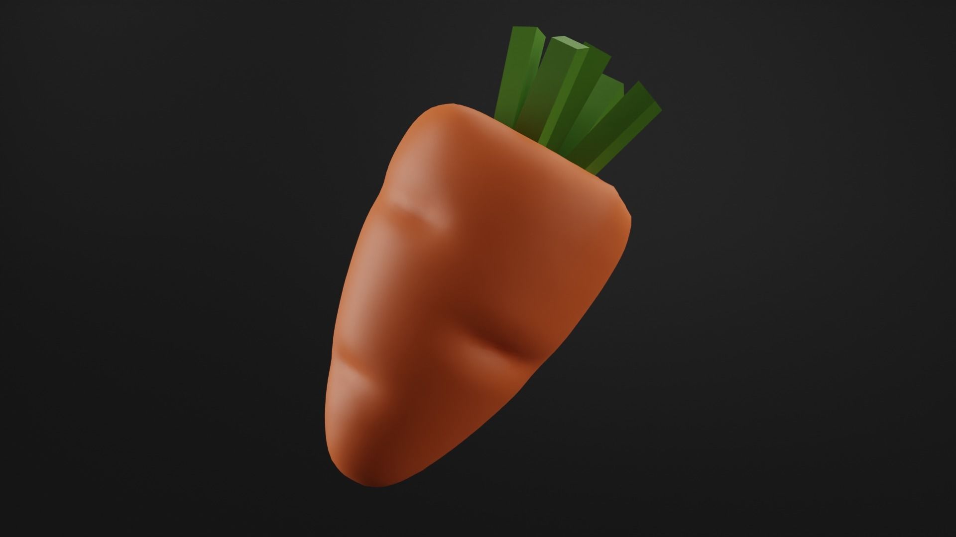 Simple vegetables 3D model | CGTrader