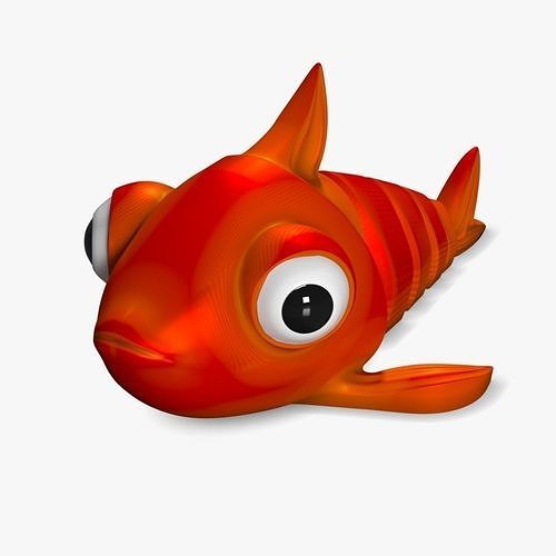 Articulated Fish 3D model 3D printable | CGTrader