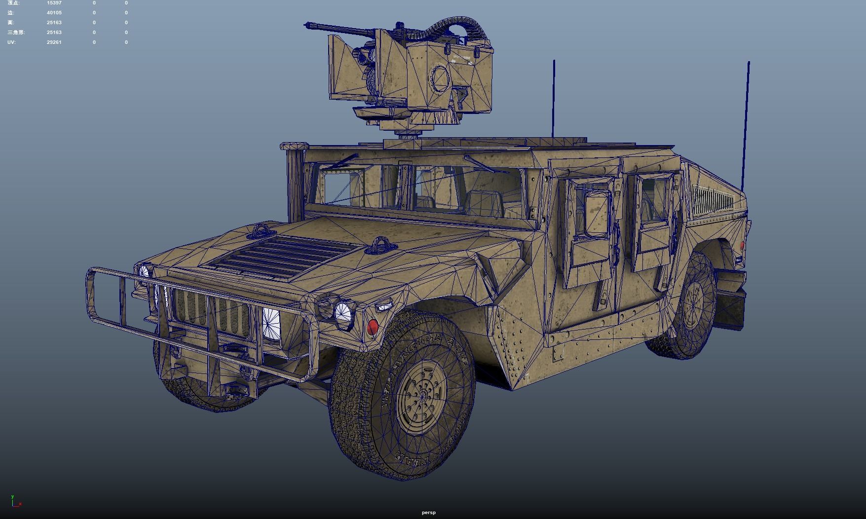 3D model Hummer VR / AR / low-poly | CGTrader