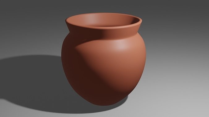 3D model Realistic Pot VR / AR / low-poly | CGTrader