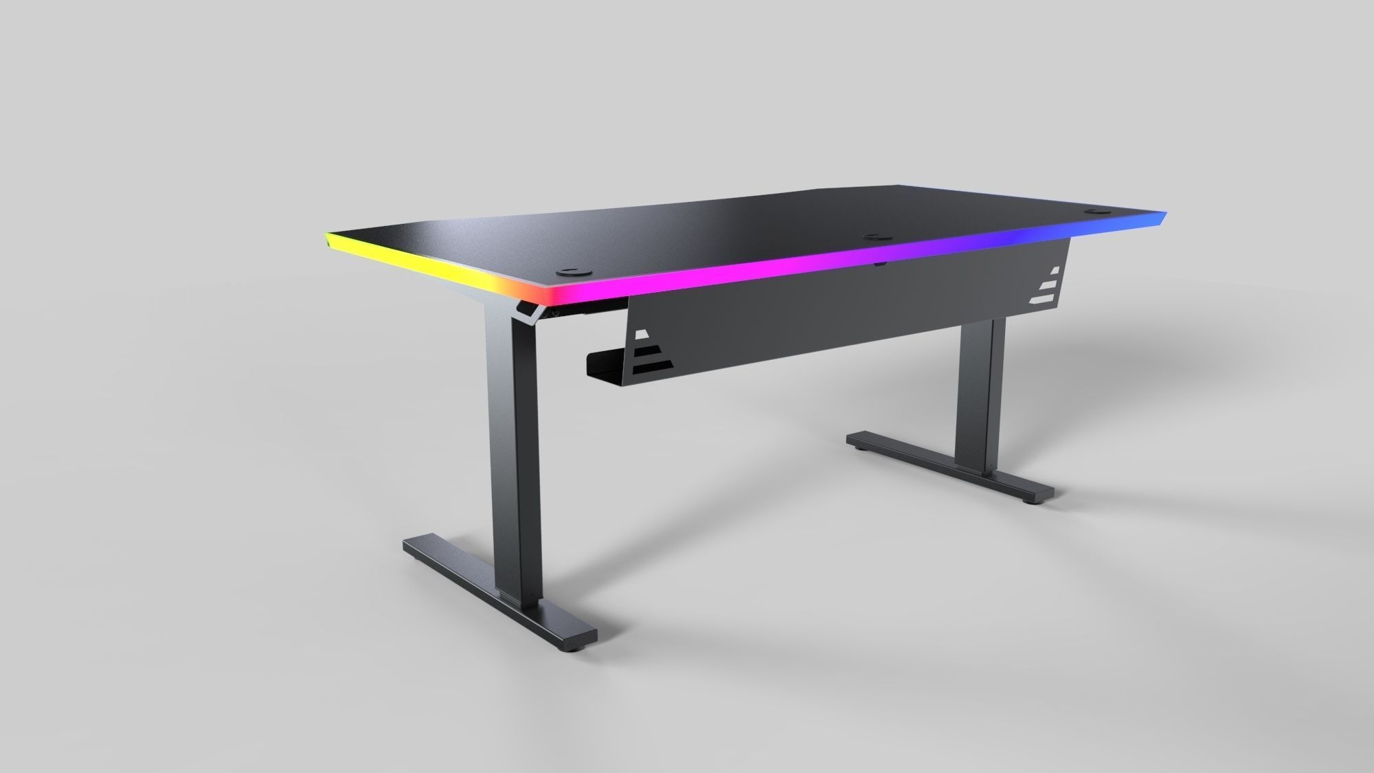 GAMING DESK-RGB-A-3D model 3D model | CGTrader