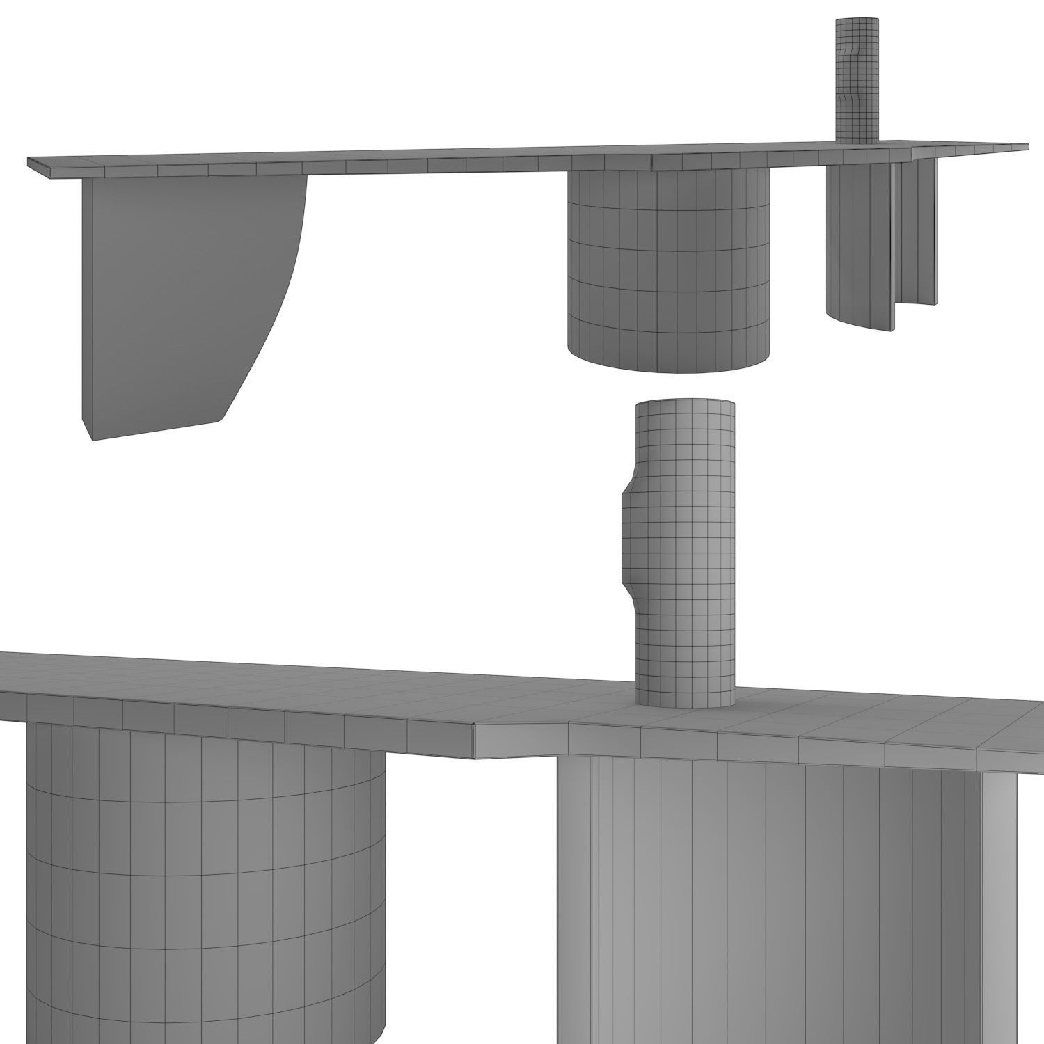 Minimal Console 3D model | CGTrader