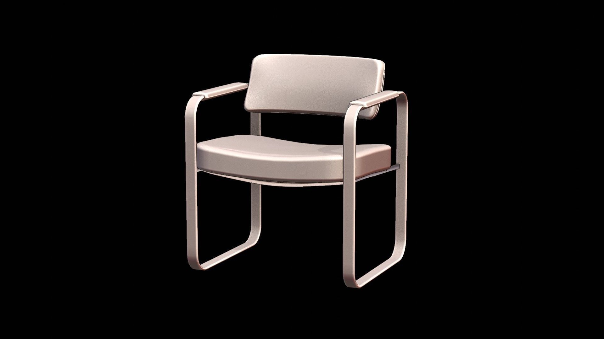 Eero Arnio inspired executive office chair 3D model | CGTrader