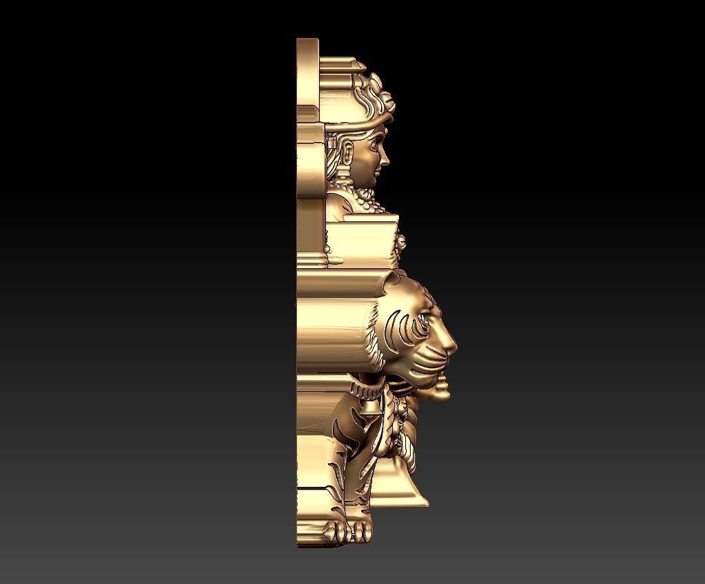 DURGA DEVI PENDENT 3D model 3D printable | CGTrader