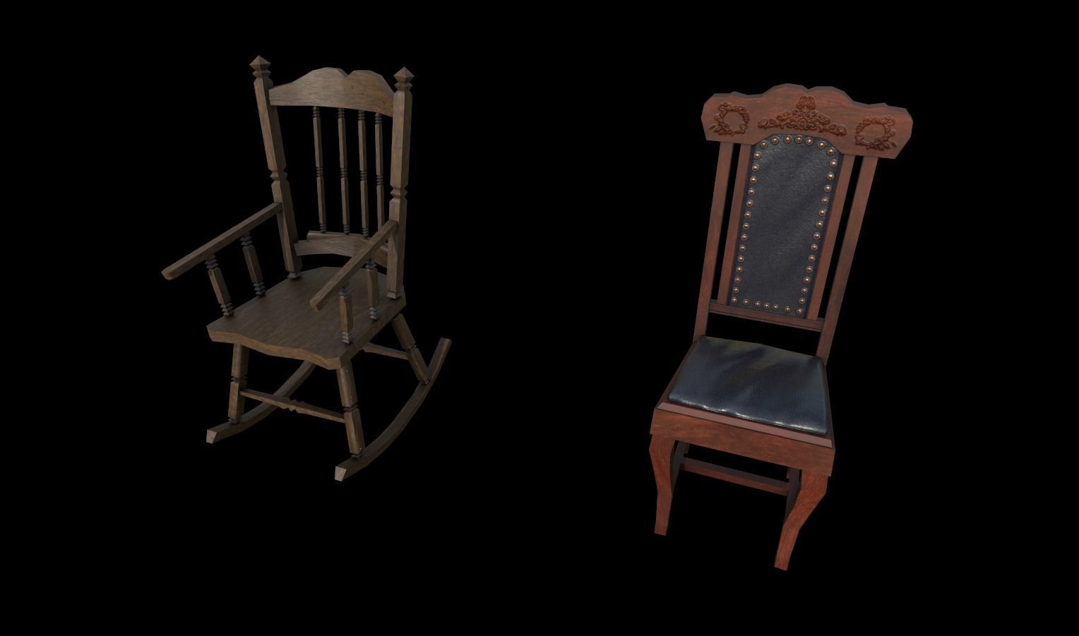 3D model Chairs Prop Pack VR / AR / low-poly | CGTrader