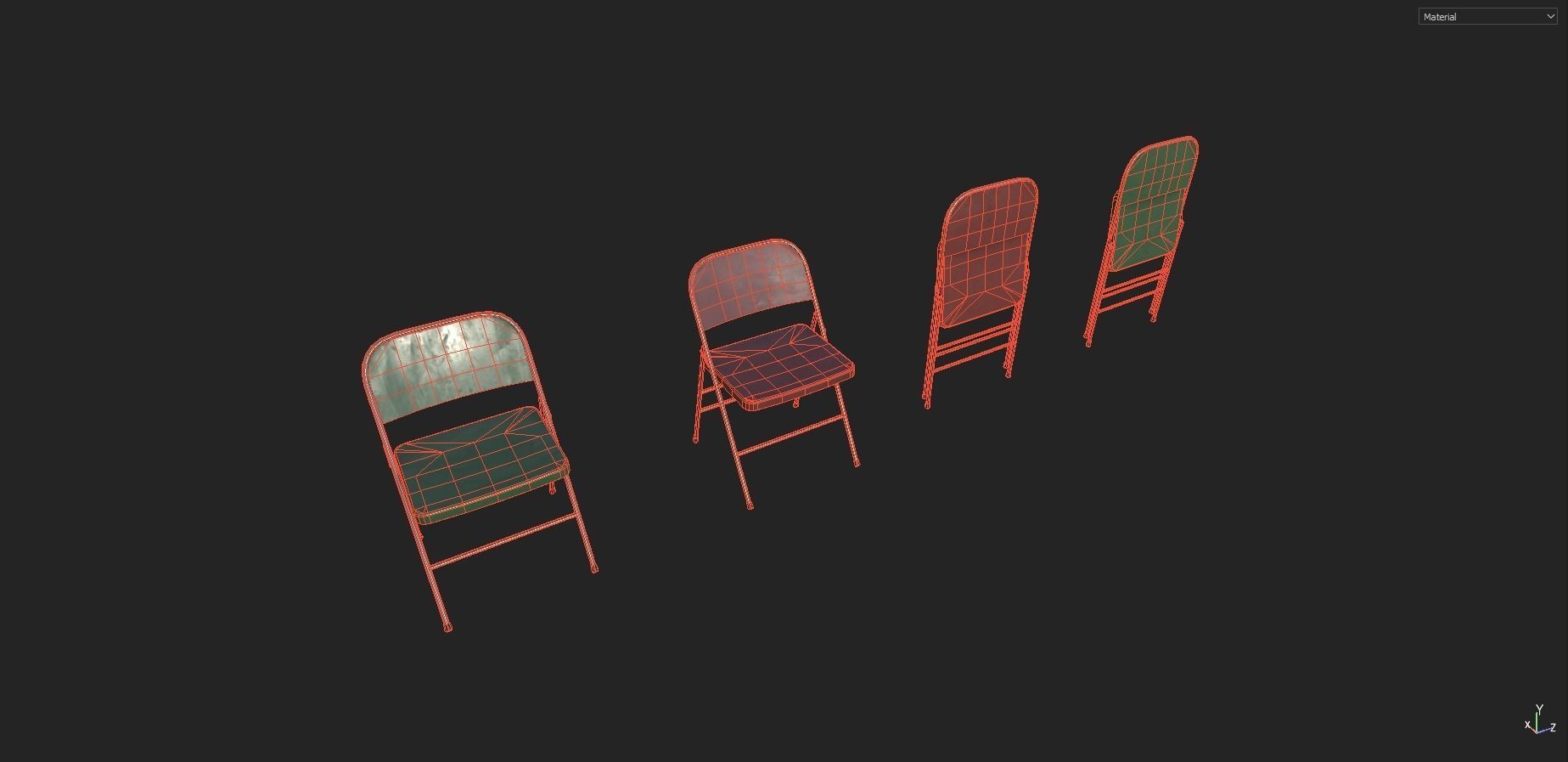 3D model Chairs Prop Pack VR / AR / low-poly | CGTrader