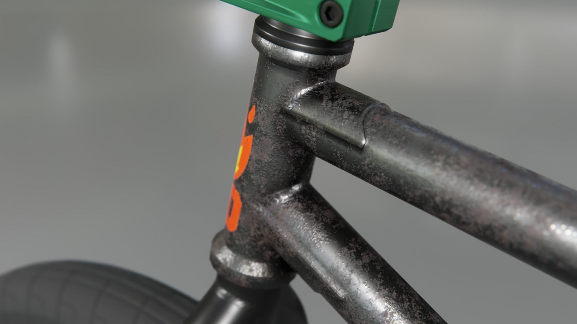 Realistic BMX Bike Bicycle BSD CULT ODYSSEY Street Dirt Skate free 3D ...