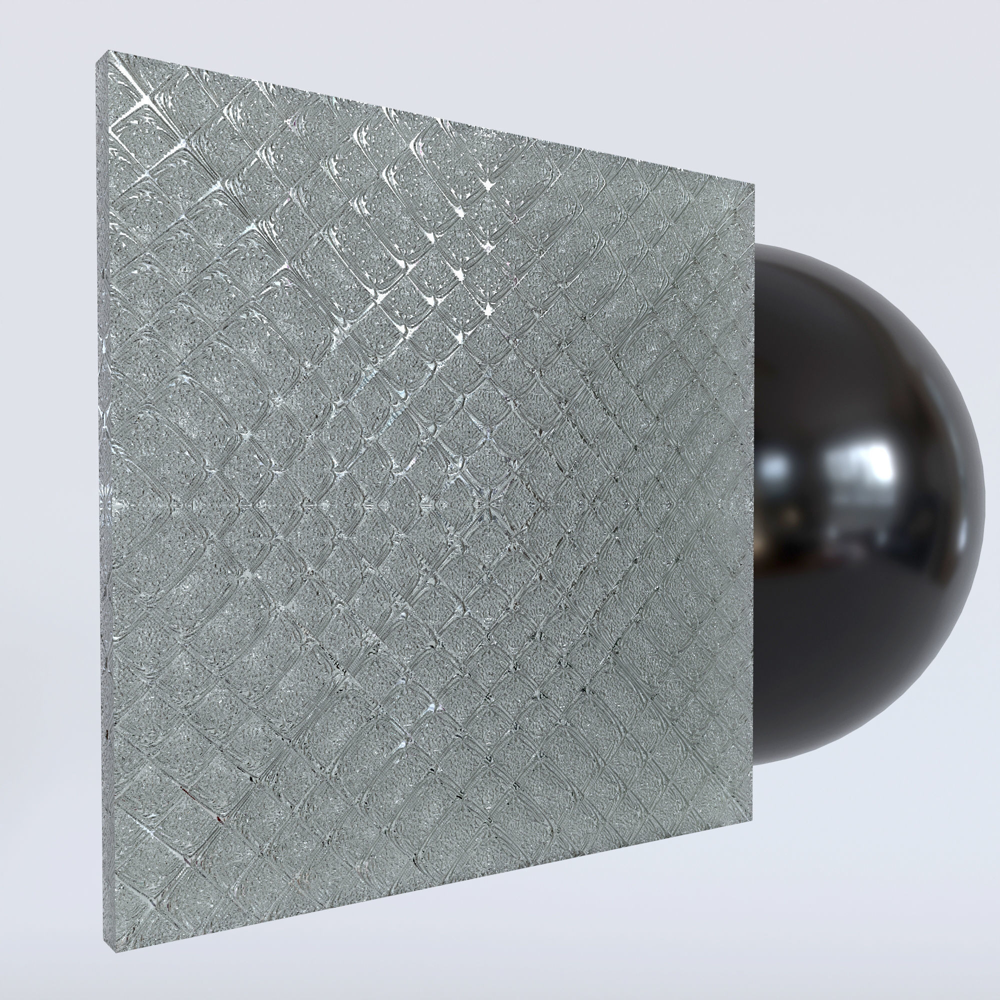 Fluted Glass Texture | CGTrader