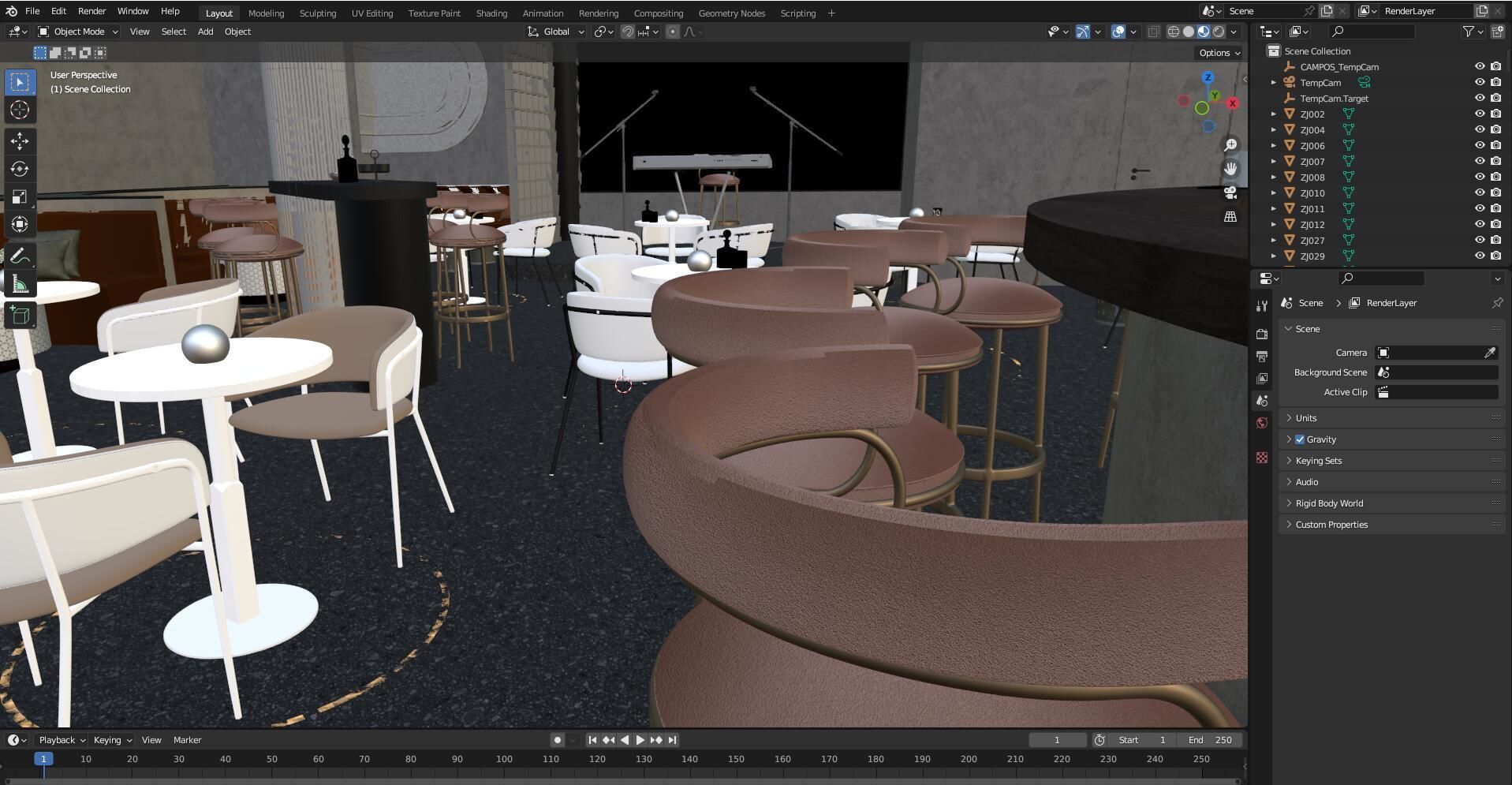 night bar 3d model 3D model | CGTrader