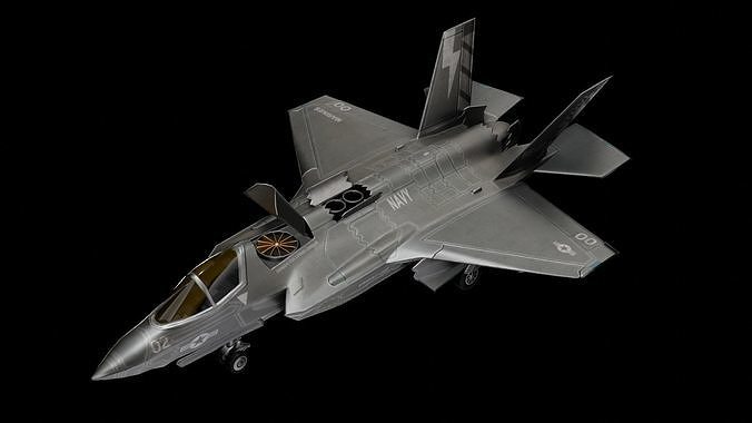 3D model Lockheed Martin F-35 Lightning VR / AR / low-poly | CGTrader