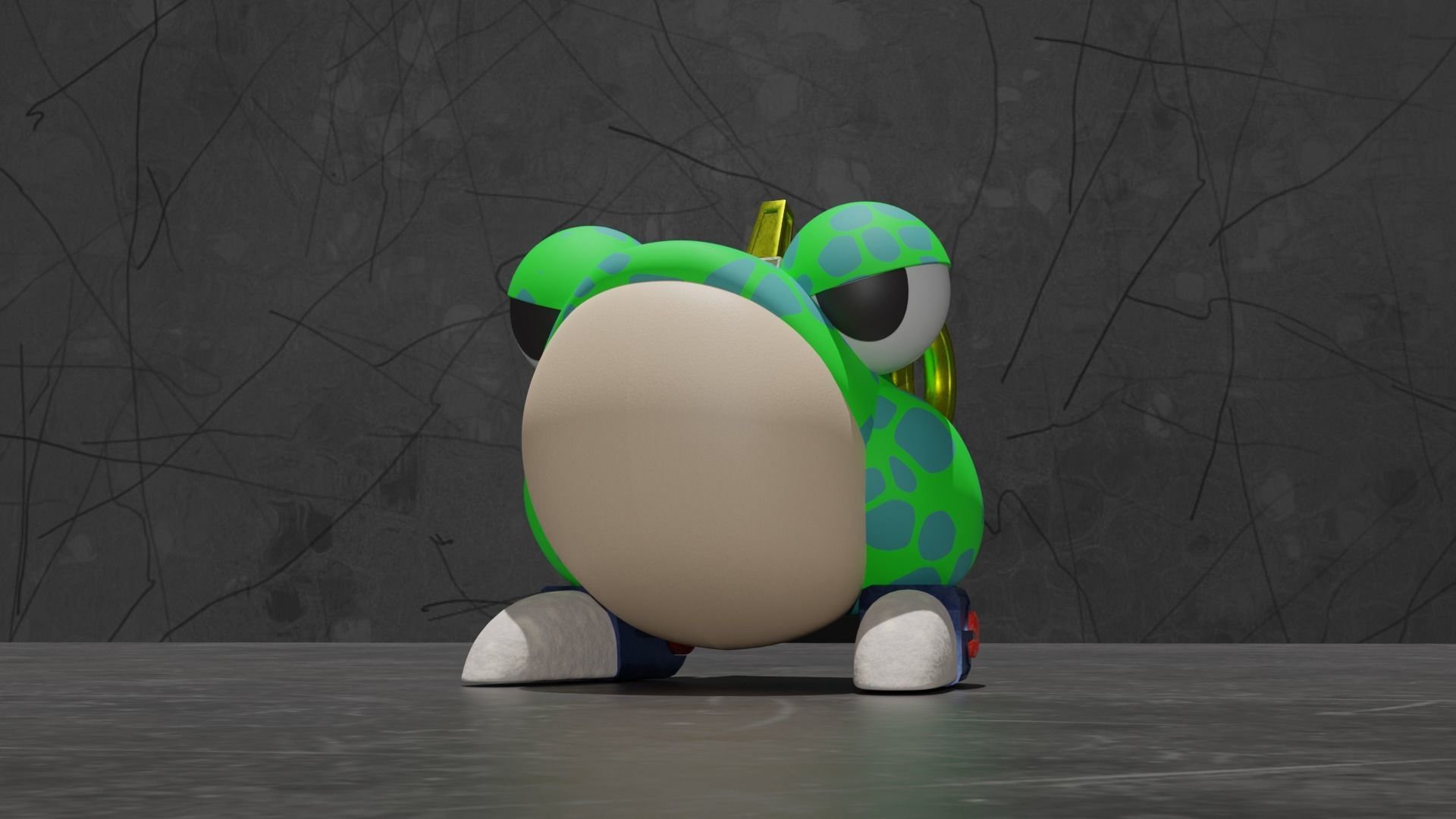 FROG GUNBOUND 3D model 3D printable | CGTrader