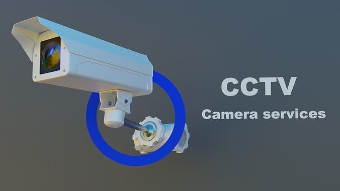 3D model cctv security camera VR / AR / low-poly | CGTrader