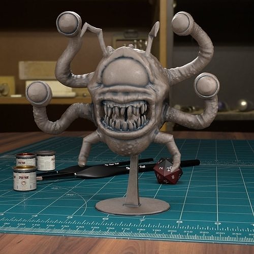 Beholder 03 - Pre-Supported 3D model 3D printable | CGTrader