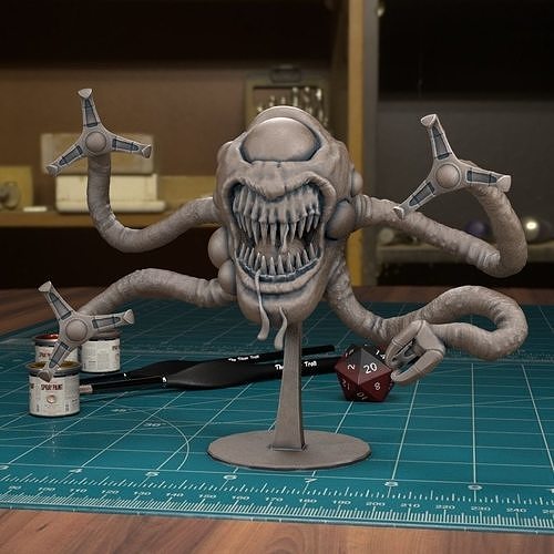 Beholder 02 - Pre-Supported 3D model 3D printable | CGTrader