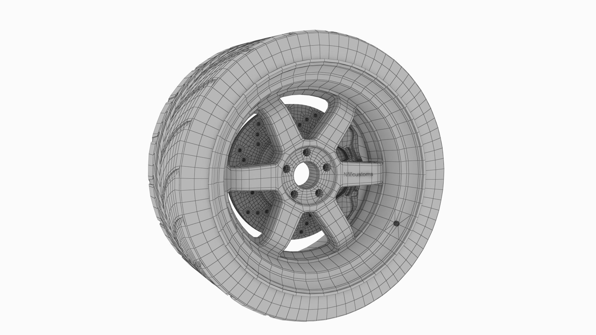 3D model Wheel TE37v VR / AR / low-poly | CGTrader