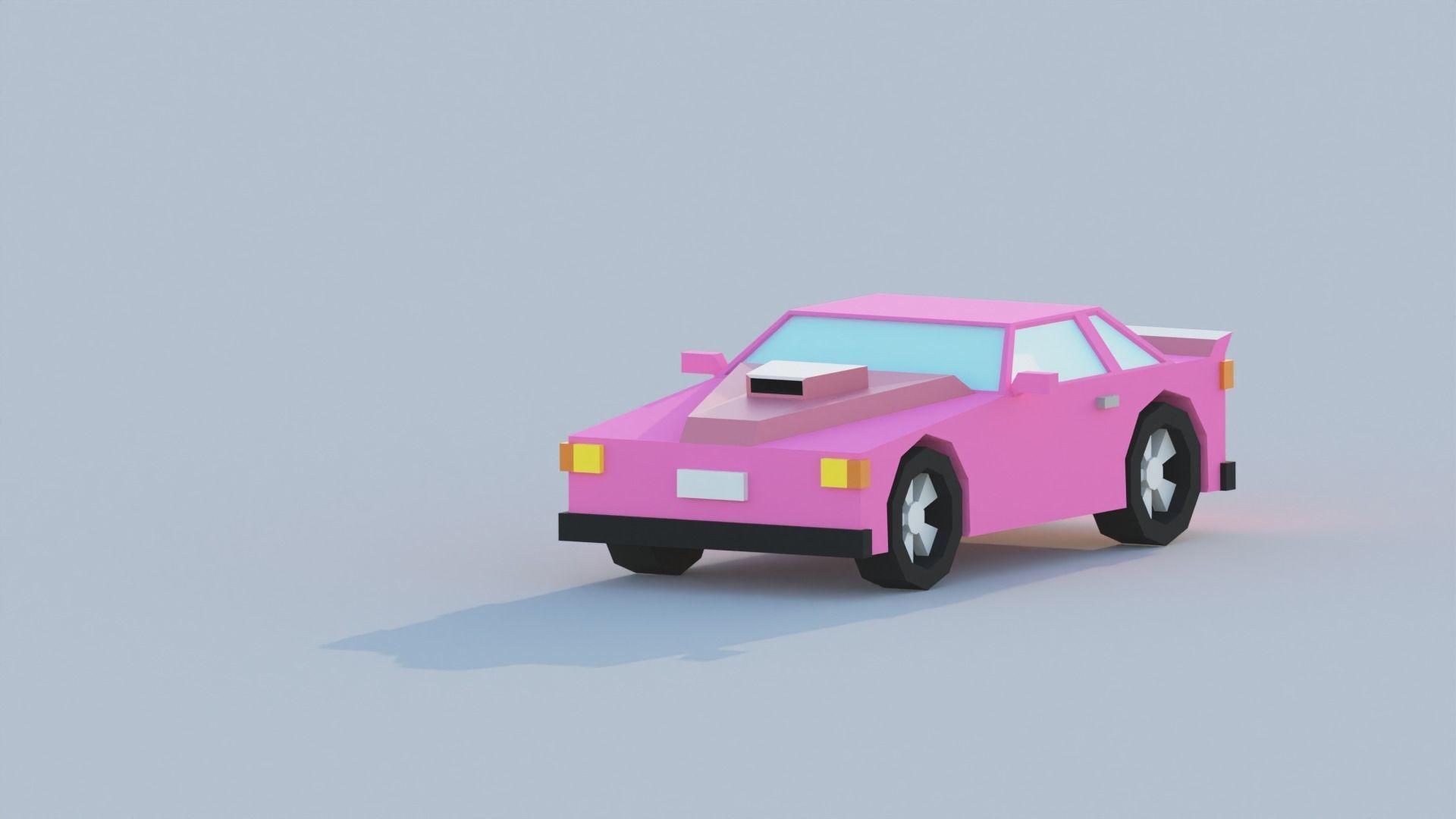 3D model Cartoon Low Poly Cars Kit - 17 Vehicles VR / AR / low-poly ...