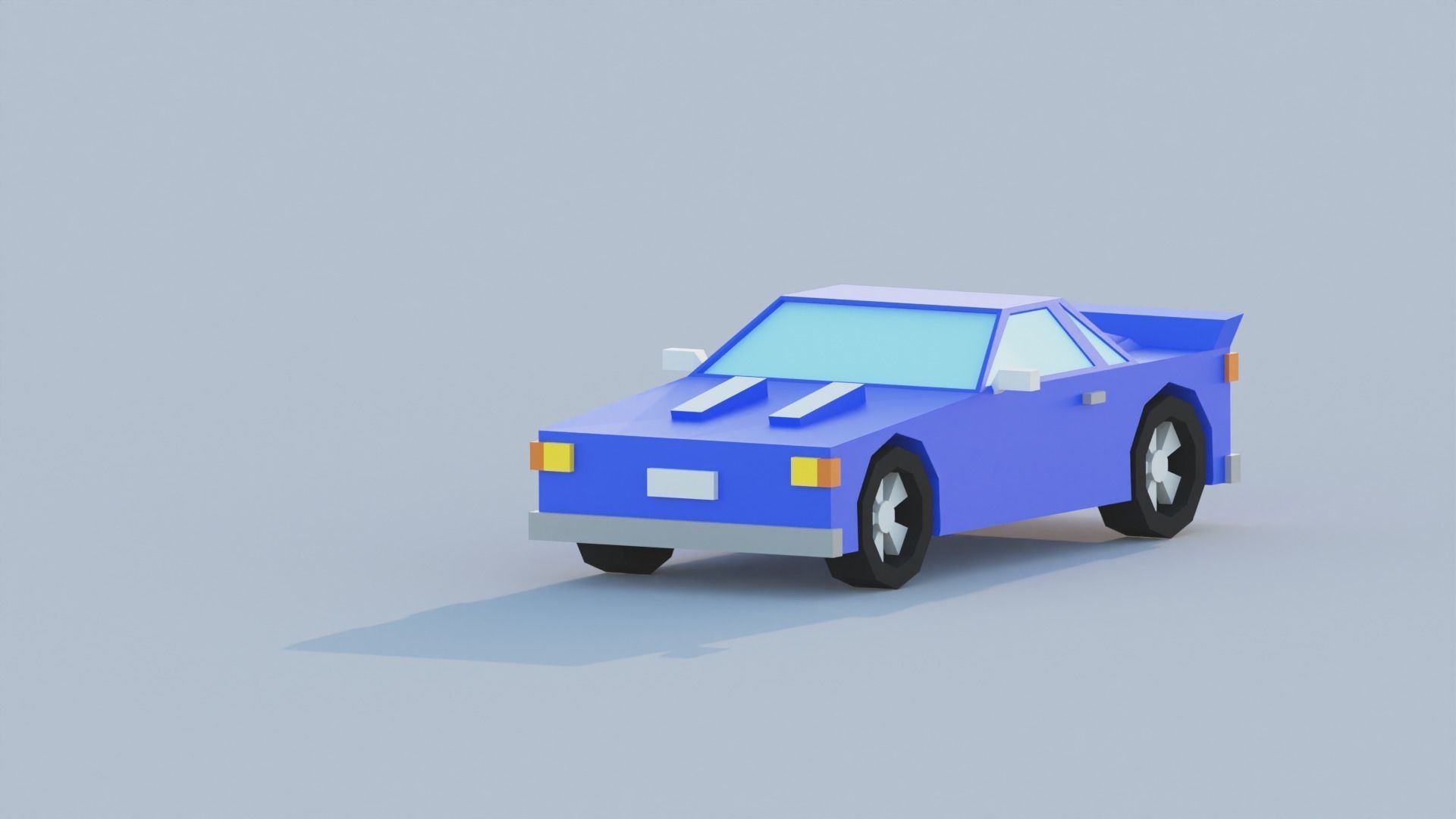 3D model Cartoon Low Poly Cars Kit - 17 Vehicles VR / AR / low-poly ...