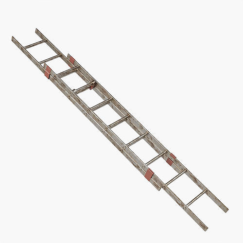 Extendable Work Step Ladder 3D model | CGTrader