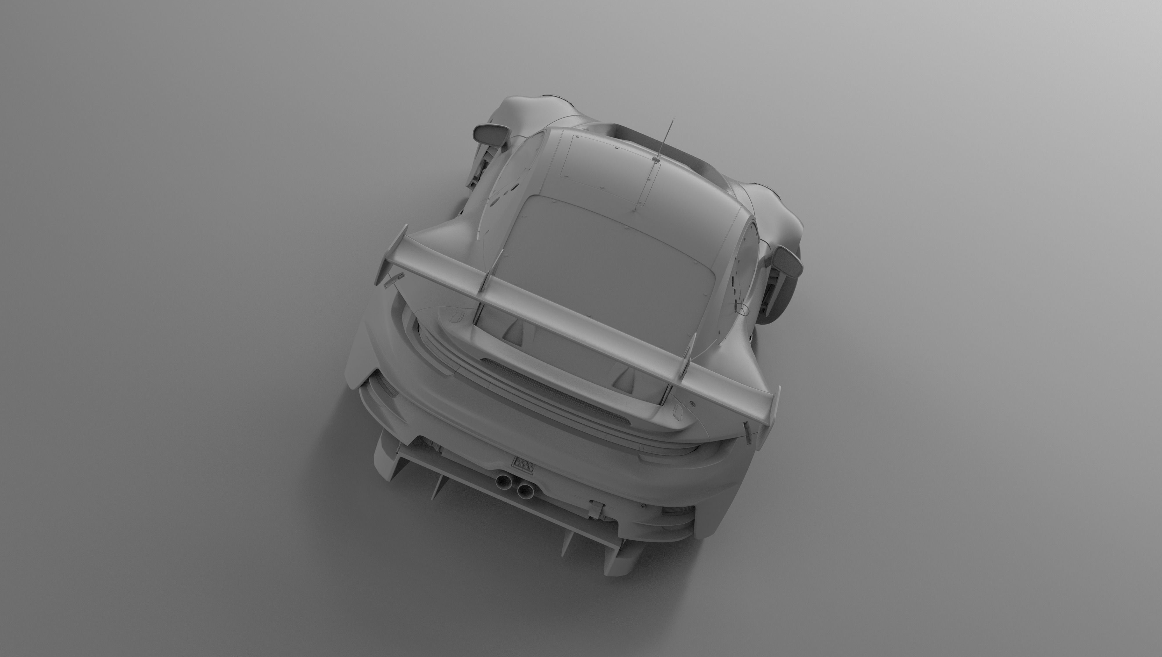 PORSCHE GT3 RS CUP 2023 3D model rigged | CGTrader