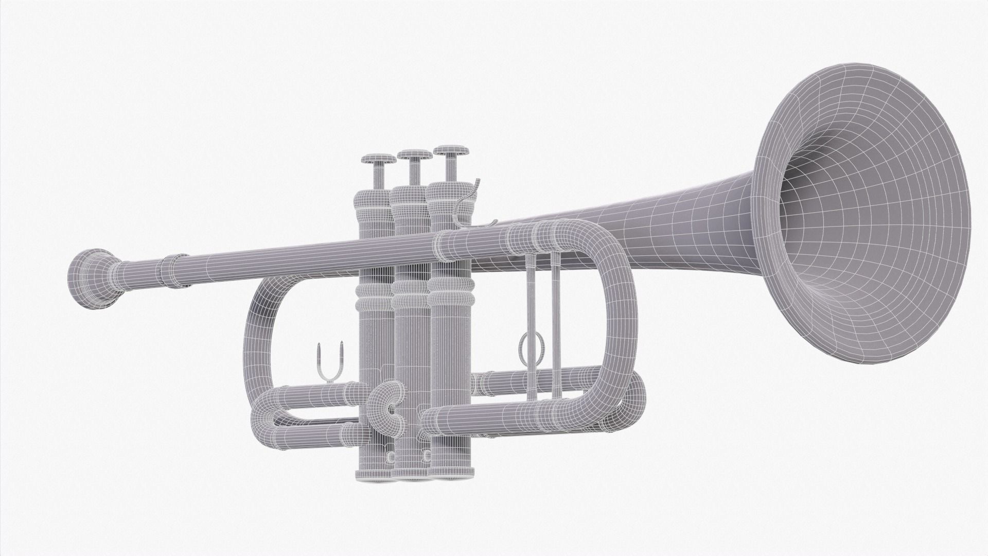 3D model Trumpet VR / AR / low-poly | CGTrader