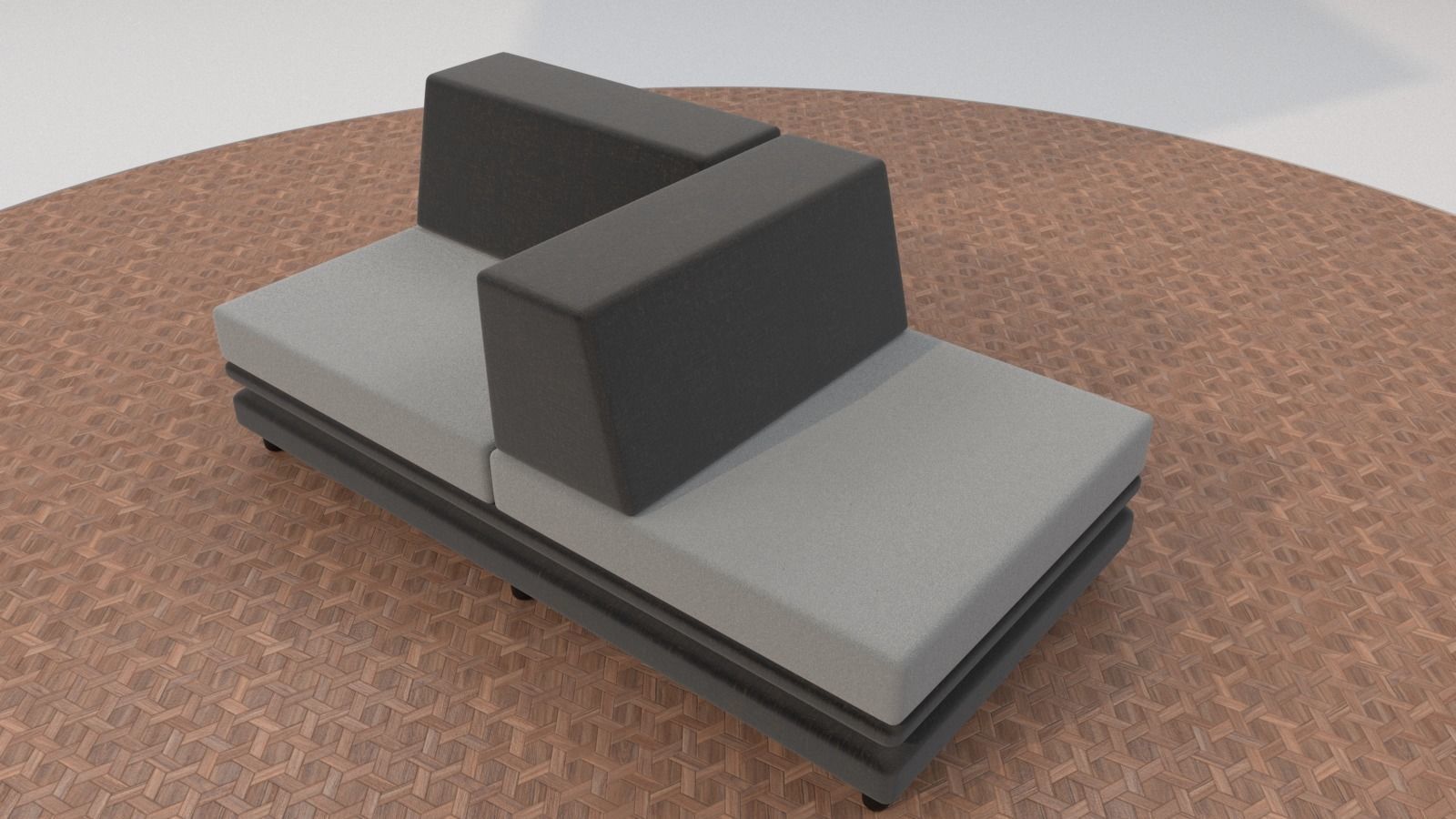 sofa-bed furniture free 3D model | CGTrader