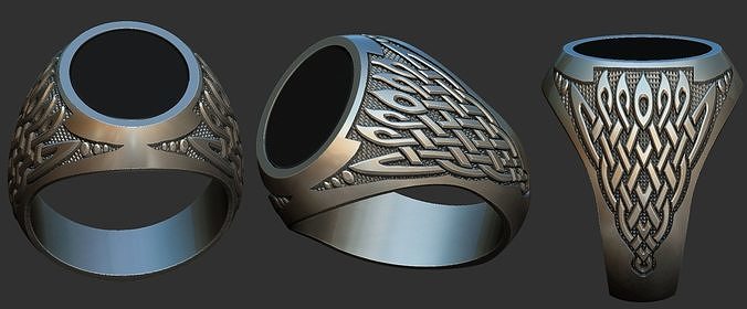 Turkish Ring 3D model 3D printable | CGTrader