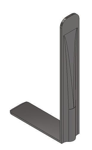 Book stop 3D model 3D printable | CGTrader