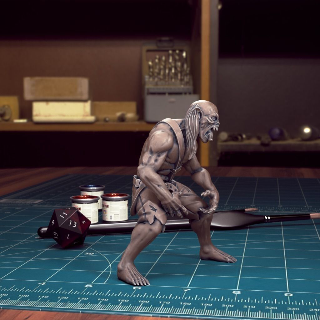 Vampire Spawn 02 - Pre-Supported 3D model 3D printable | CGTrader