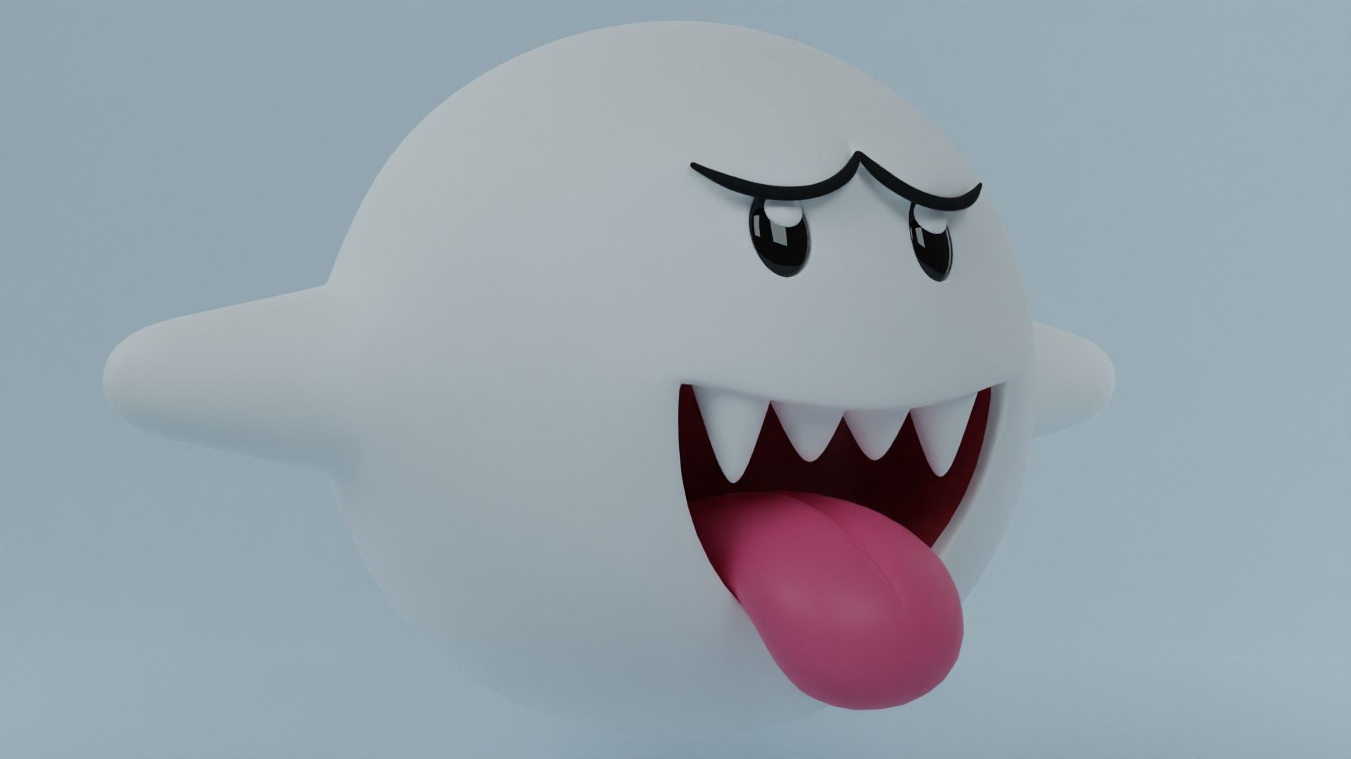 Boo from Super Mario 3D model | CGTrader