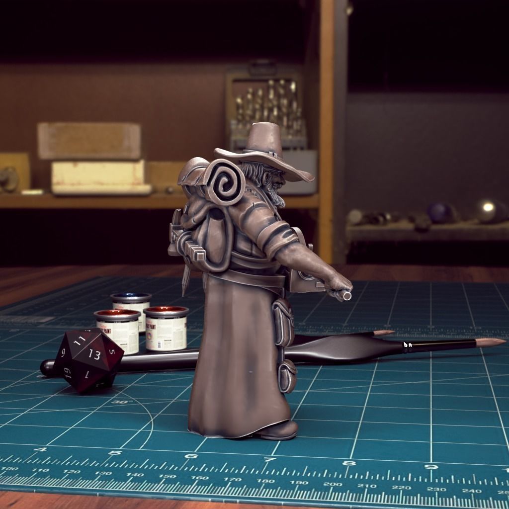 Curse of Strahd - Rictavio - Pre-Supported 3D model 3D printable | CGTrader