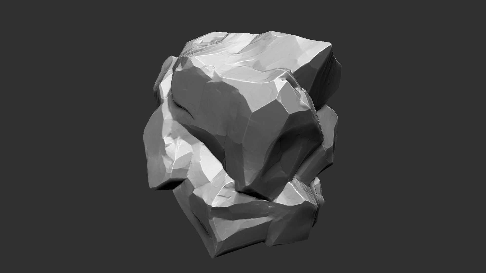3D Mountain rock Zbrush sculpt 3D model | CGTrader