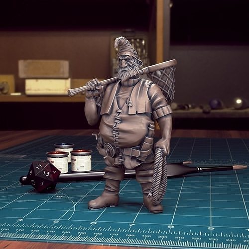 Curse of Strahd - Bluto - Pre-Supported 3D model 3D printable | CGTrader