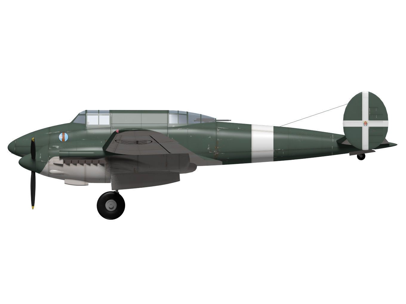 IMAM Ro58 3D model | CGTrader