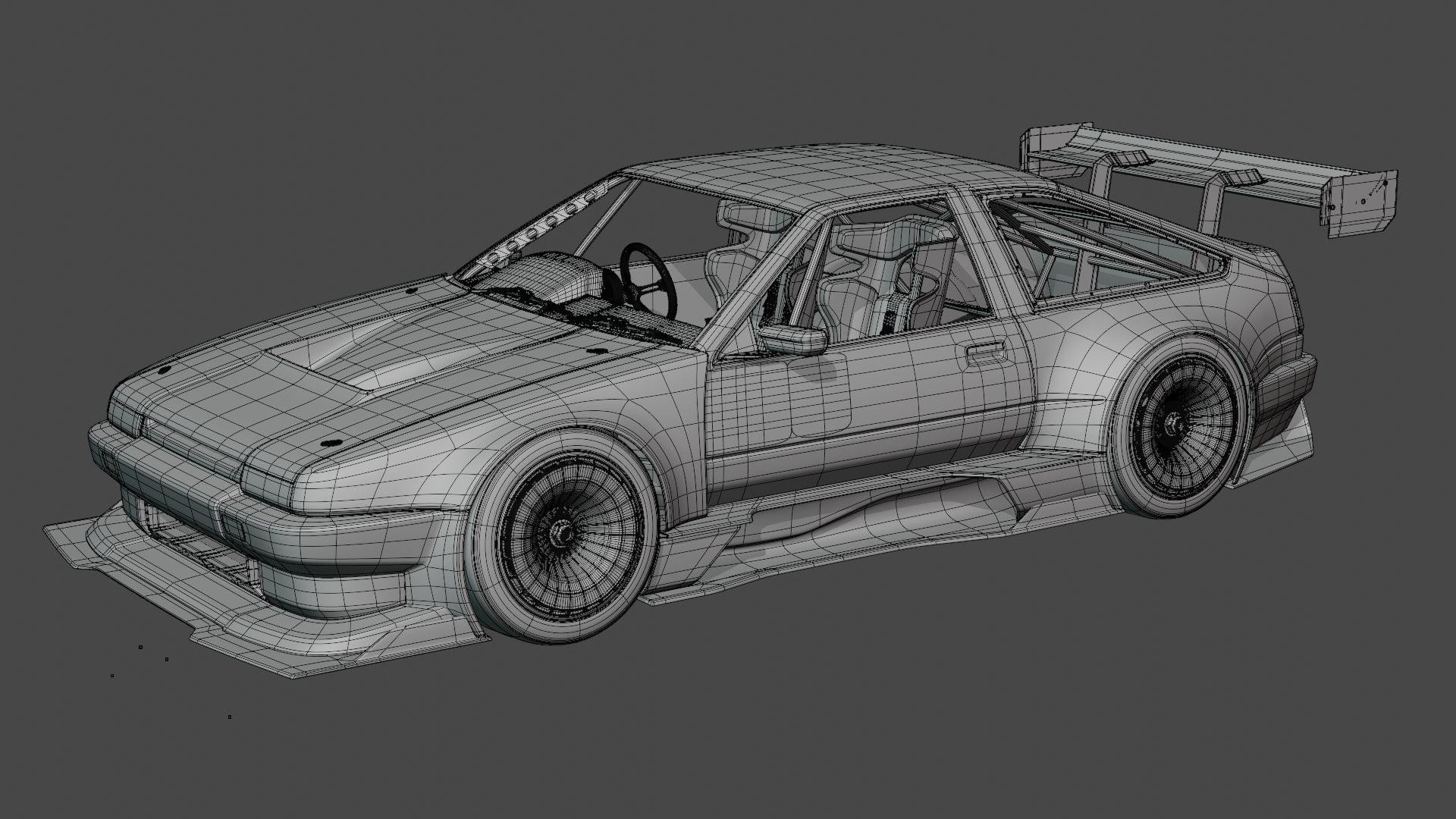 Toyota AE86 Vision 3D model | CGTrader