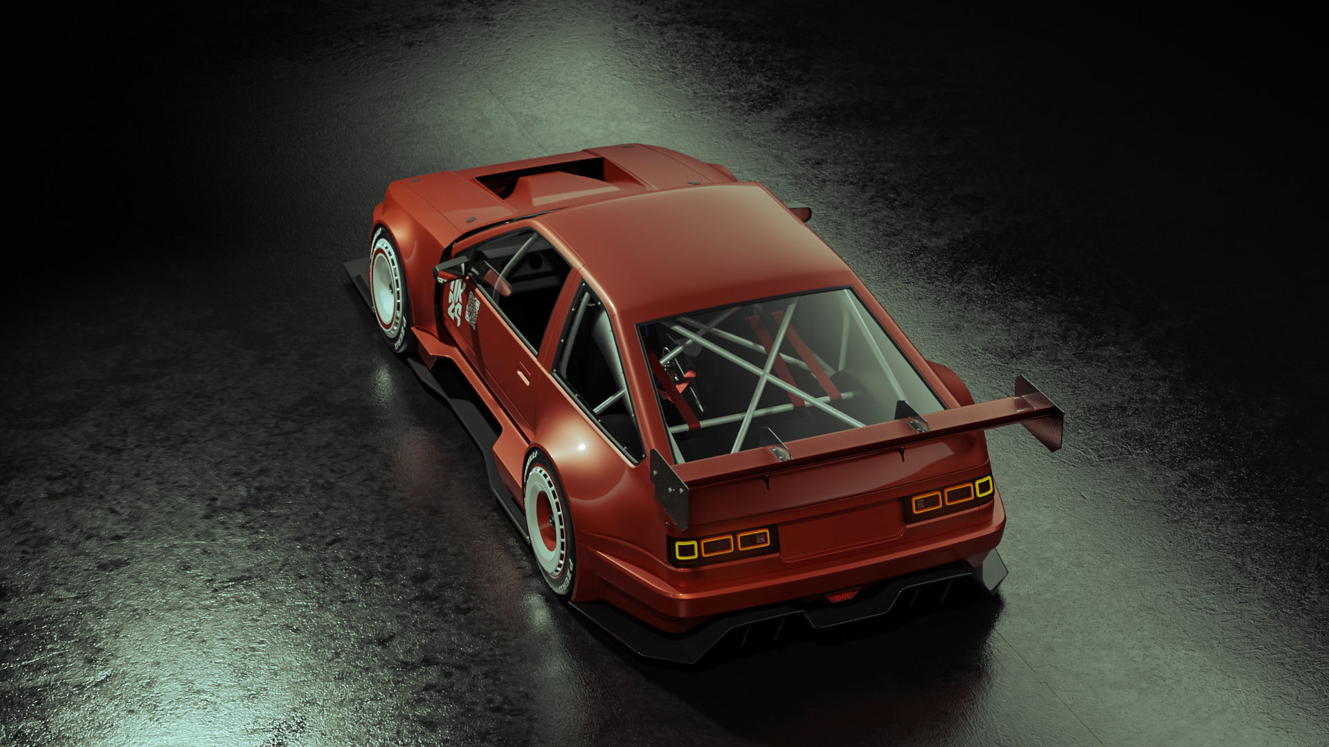 Toyota AE86 Vision 3D model | CGTrader