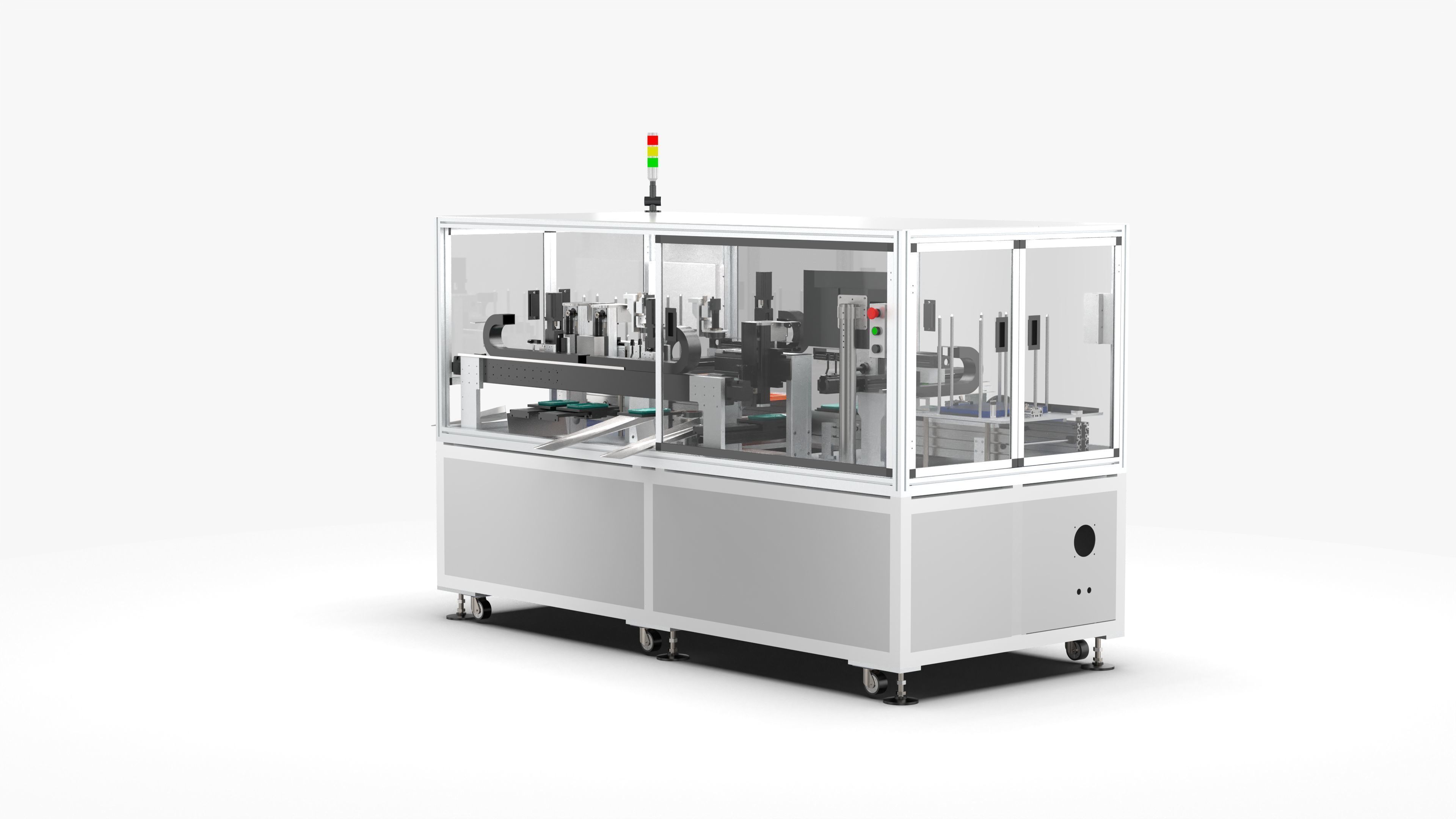 Automatic Film Fingerprint Recognition Assembly Machine 3D model | CGTrader