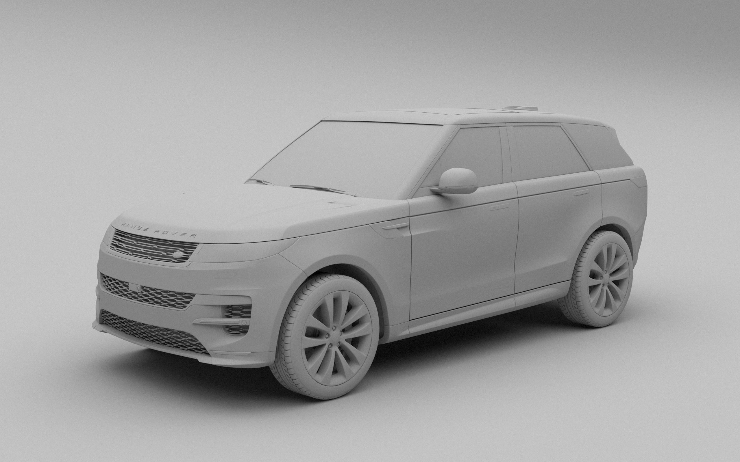 2023 Land Rover Range rover Sports 3D model | CGTrader