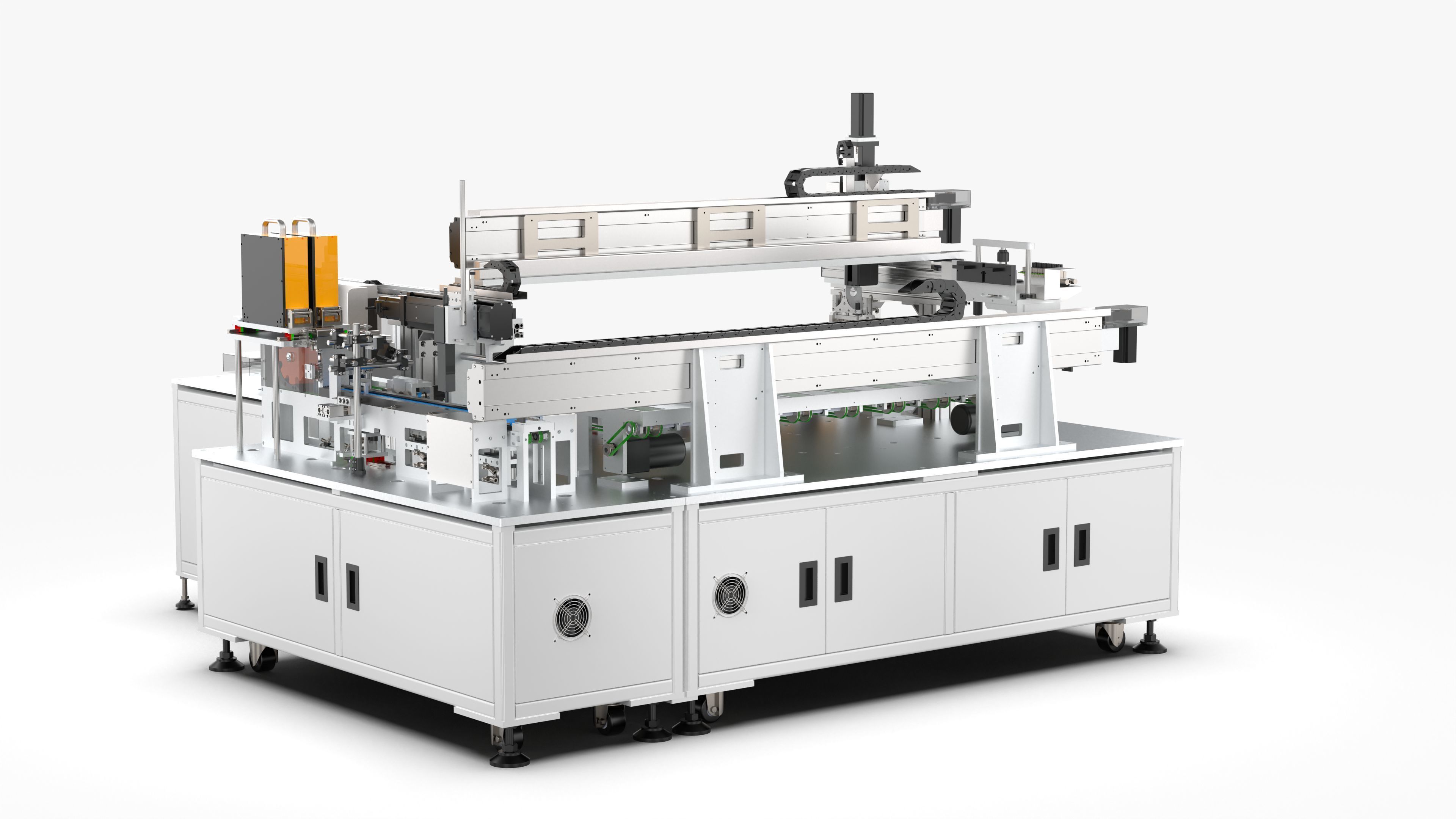 Fully Automatic 18650 Battery Sorting Machine 3D model | CGTrader