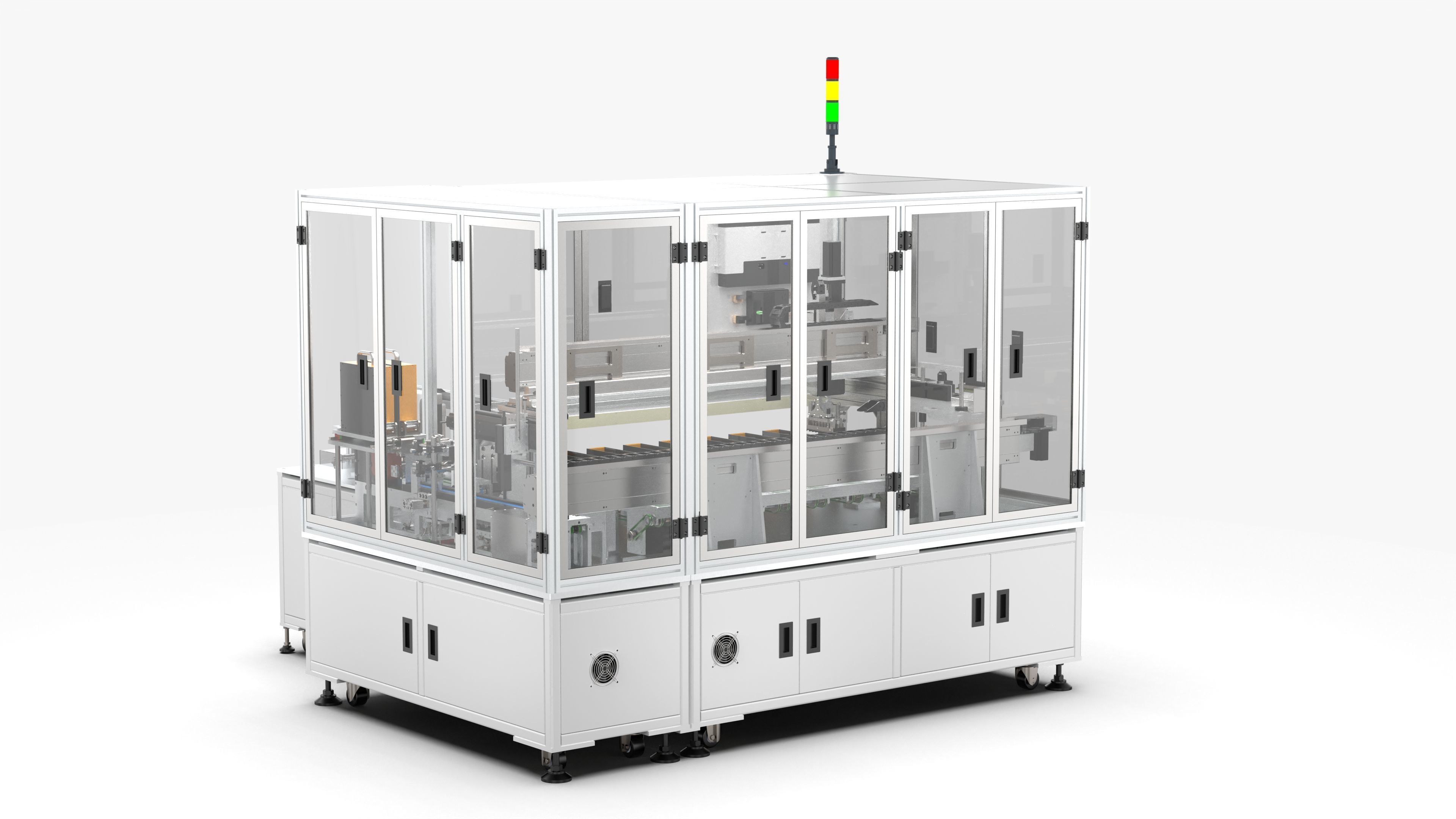 Fully Automatic 18650 Battery Sorting Machine 3D model | CGTrader