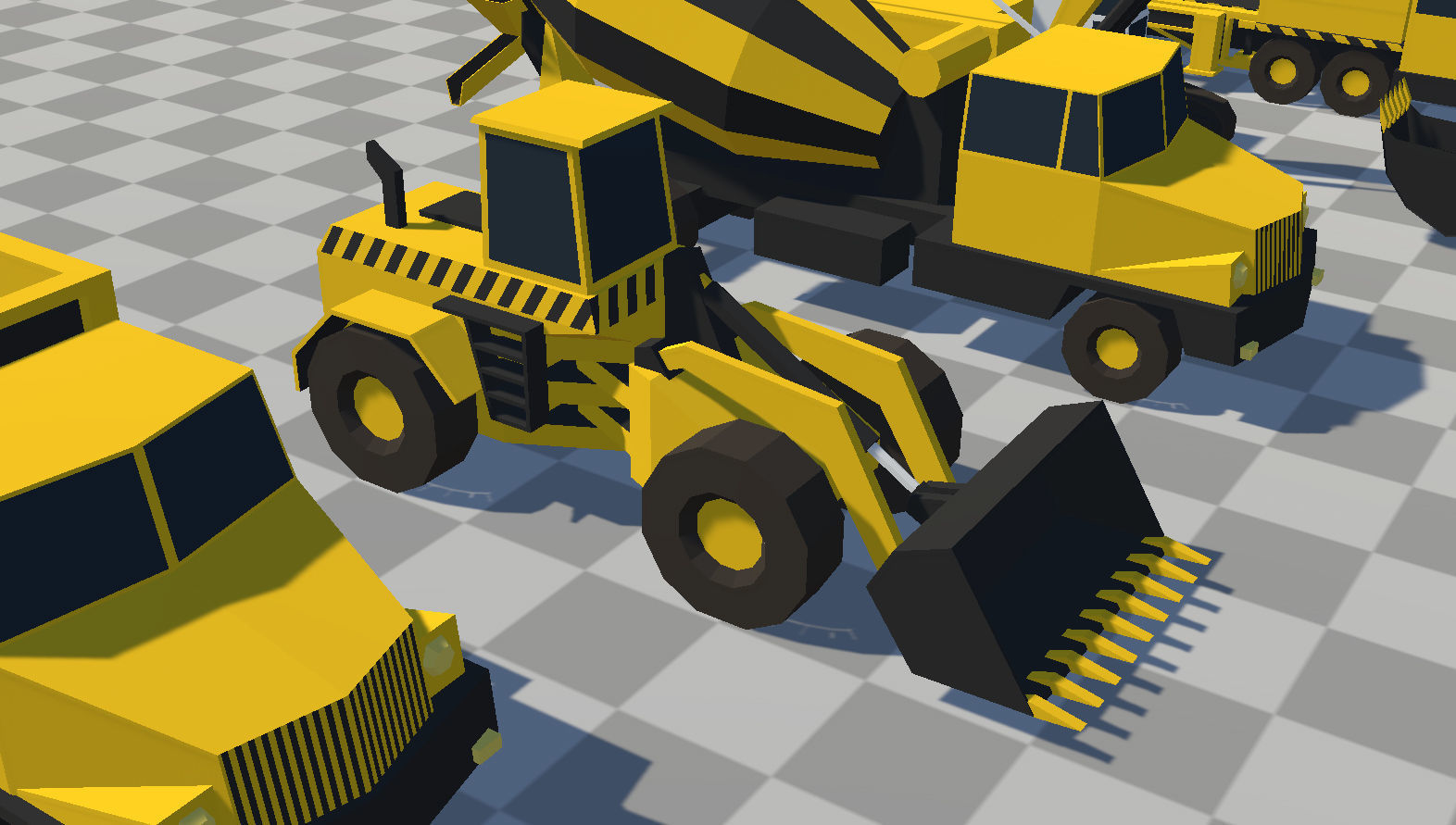 3D model Construction Vehicles Pack VR / AR / low-poly | CGTrader