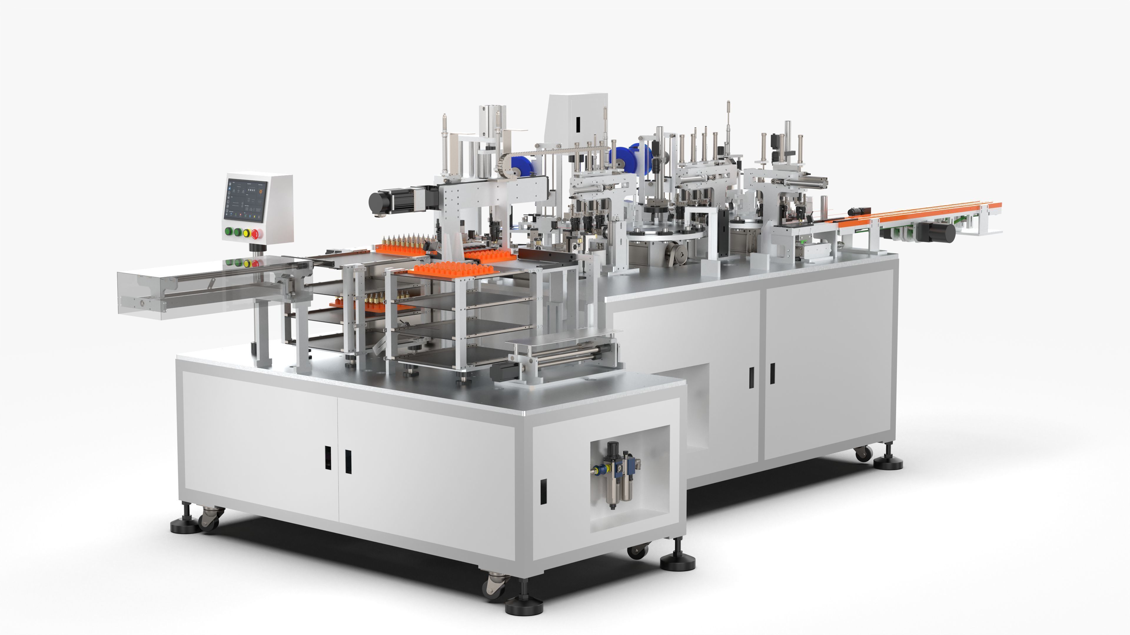 Automatic Rotor Micro Motor Polishing Integrated Machine 3D model ...