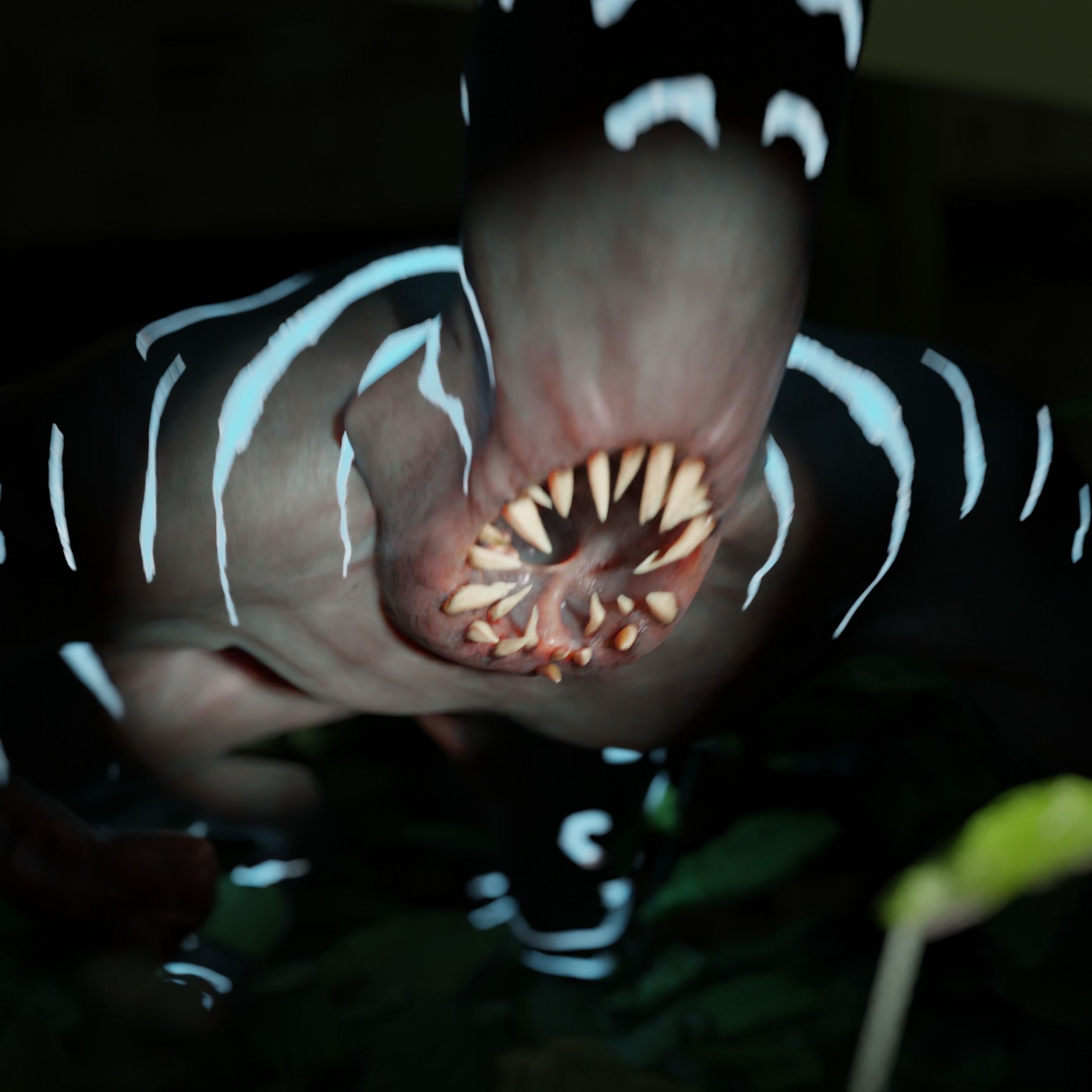 3D model Humanoid horror creature VR / AR / low-poly | CGTrader