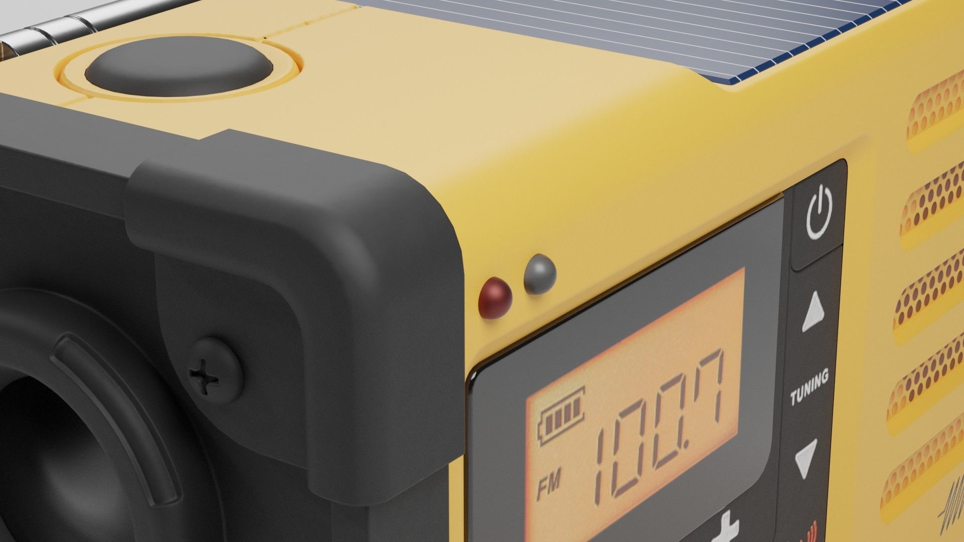 3D model Emergency Radio SANGEAN MMR-88 VR / AR / low-poly | CGTrader