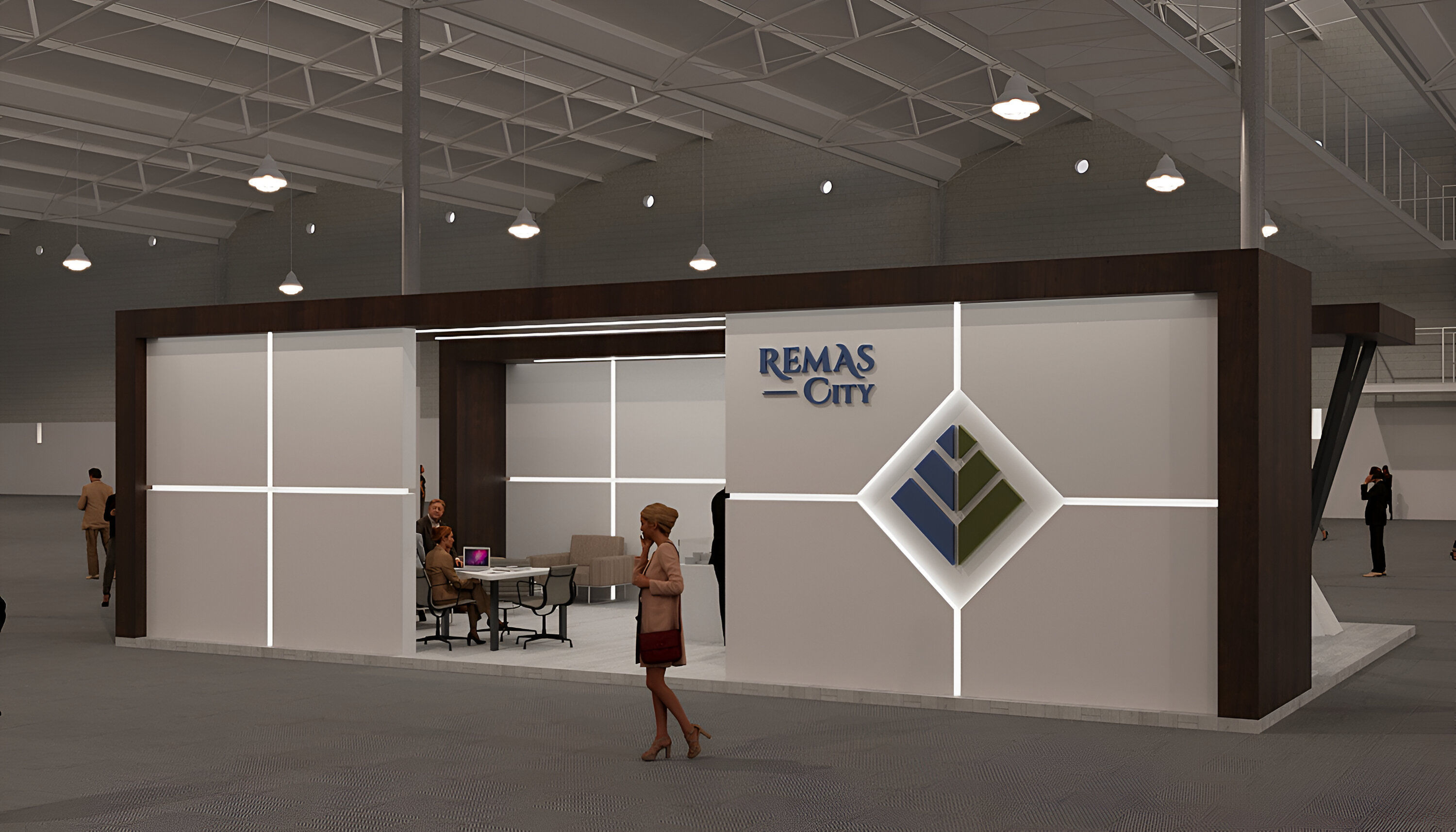 3D model Expo Both Design By Dvel model VR / AR / low-poly | CGTrader